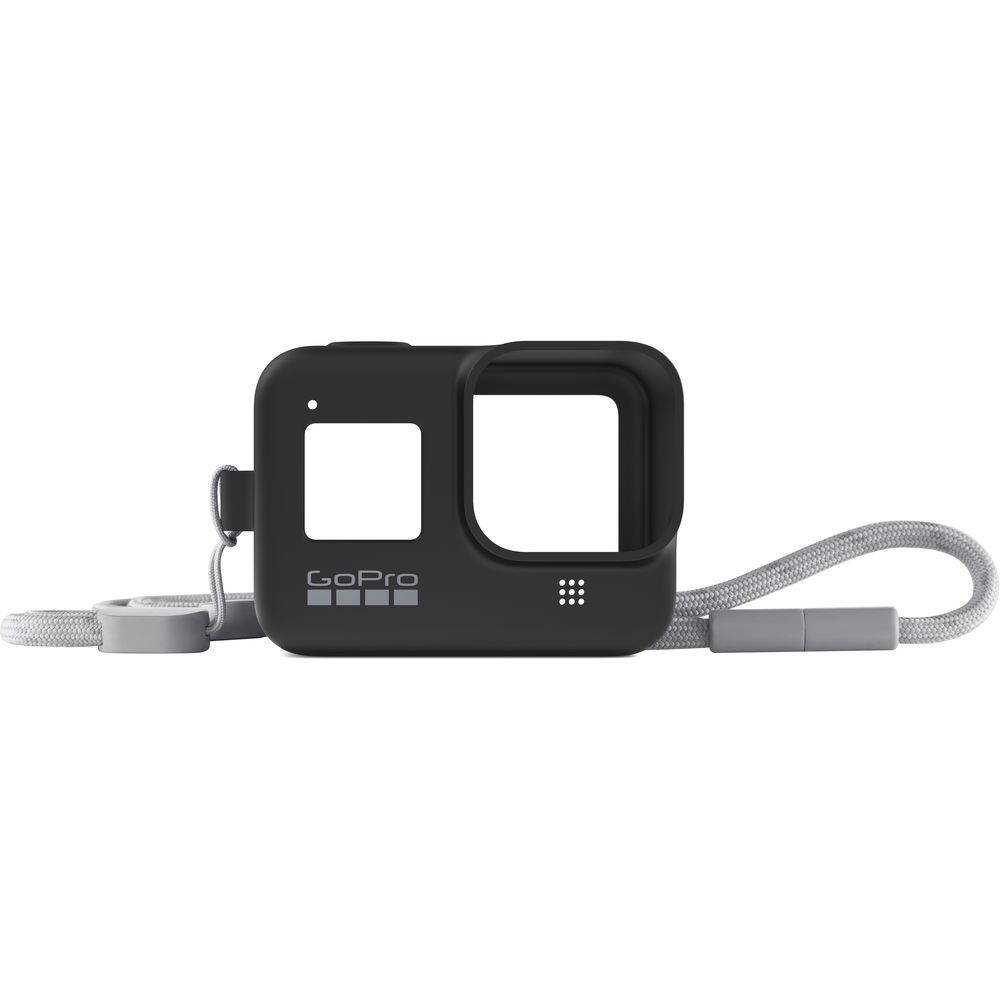 GOPRO Sleeve + Black Lanyard For Premium Silicone Rubber Case Hero 5/6 ...
