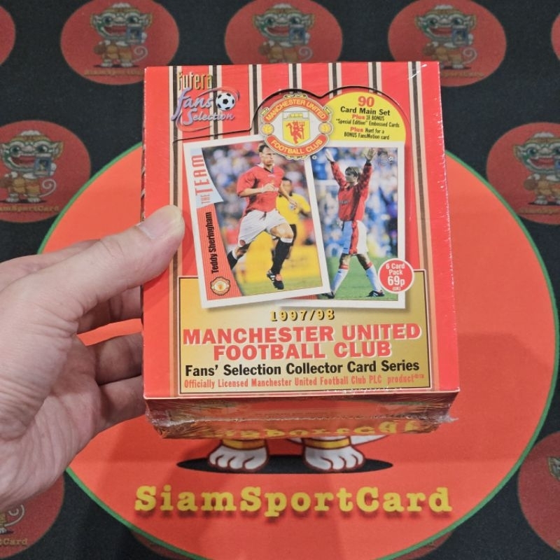 1997 FUTERA Card BOX MANCHESTER UNITED UNITED 1 BOX (36 pack) | Shopee ...