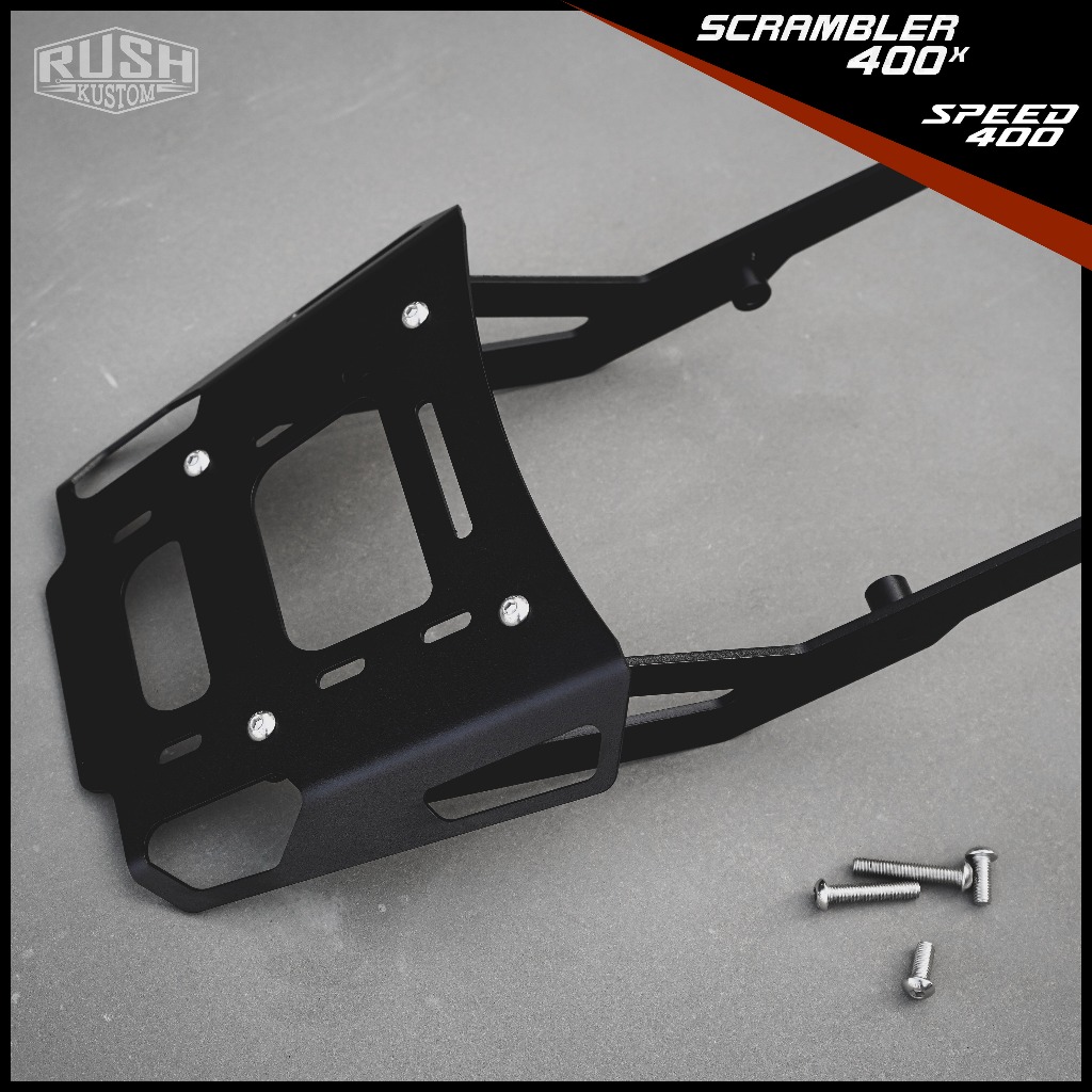 RUSH Kustom Rack End Triumph Speed400/Scrambler 400x | Shopee Malaysia