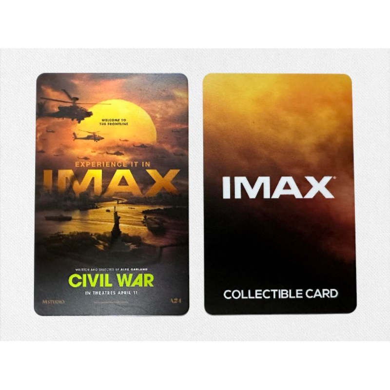 Hard Card IMAX Collectible Civil War Vibat Som The Boiling City Genuine ...
