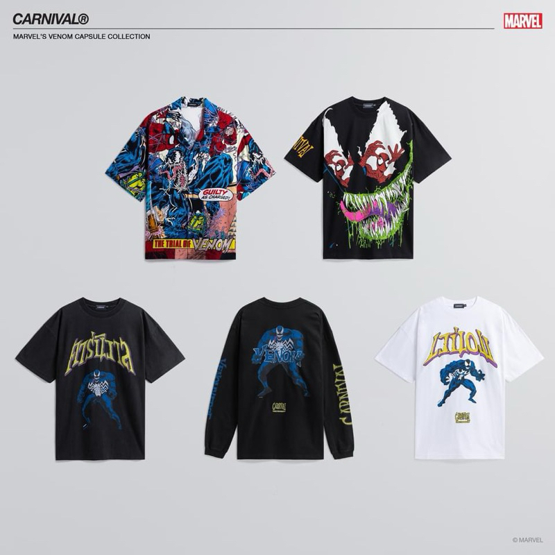 CARNIVAL & Marvel's Venom Capsule Collection | Shopee Malaysia