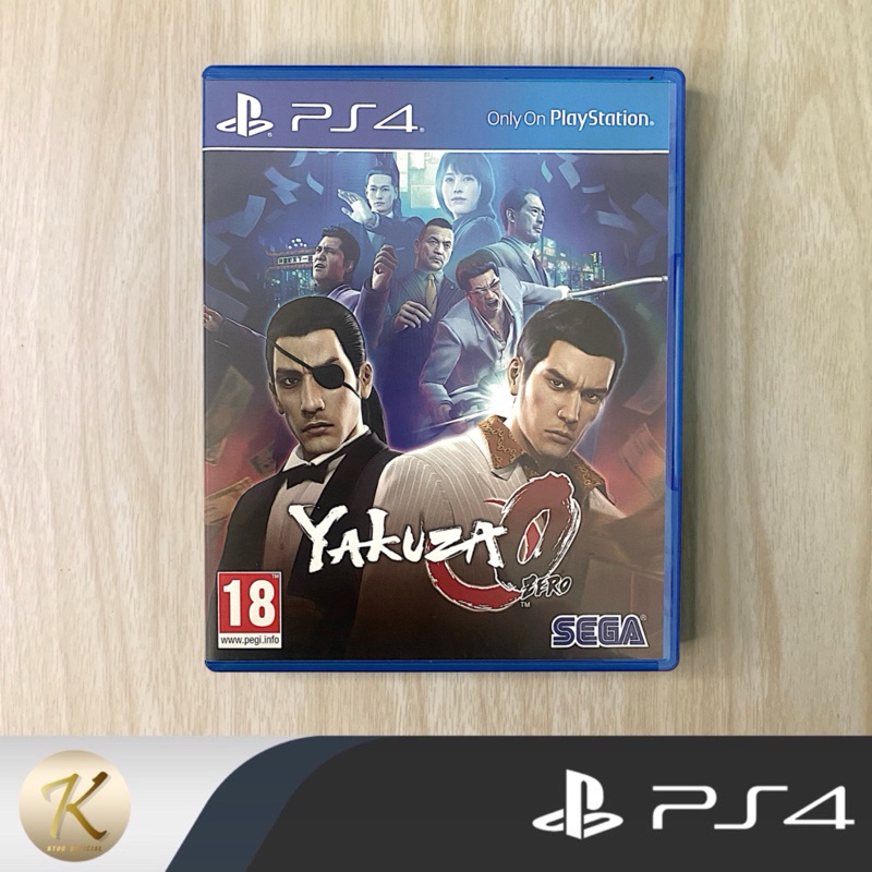 PS4 Game Disc: Yakuza Zero English (2nd Hand Disc Ready To Ship ...