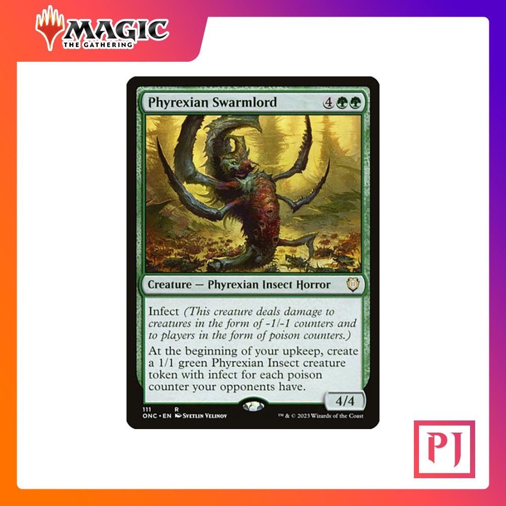 [MTG] Phyrexian Swarmlord [ONC] [GREEN] [RARE] [NORMAL] [ENG] (Magic ...