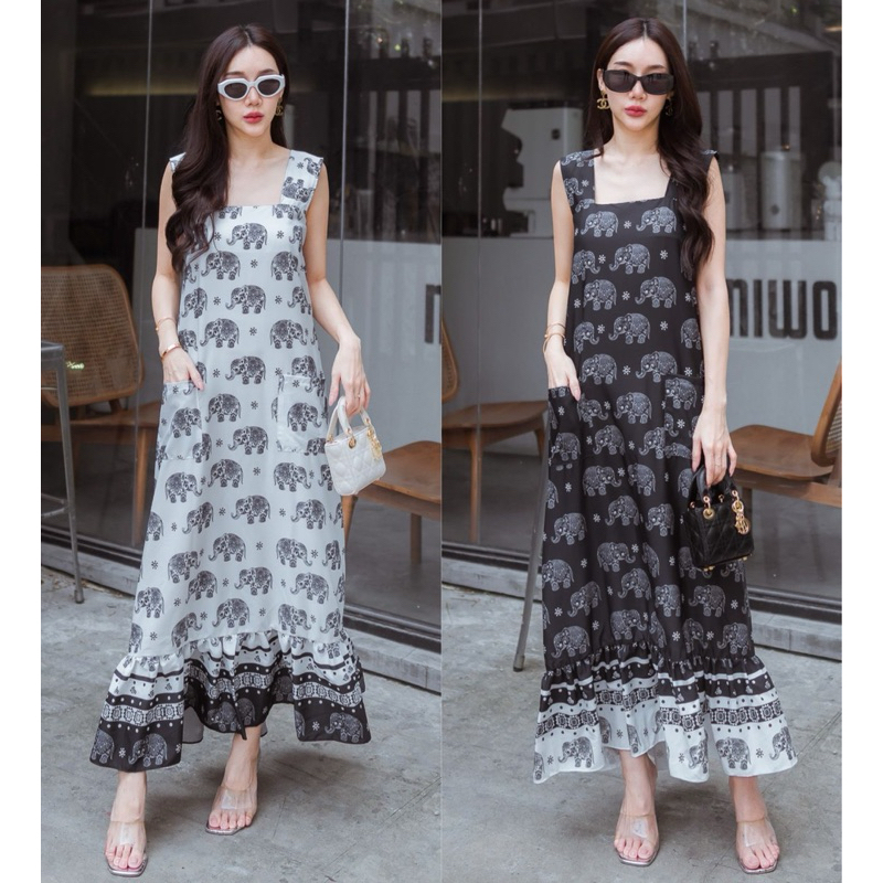 156 Long Sleeve Extension Elephant (Japanese Silk) | Shopee Malaysia