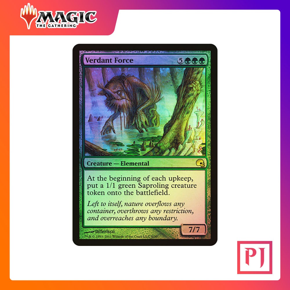 [MTG] Verdant Force [PD3] [GREEN] [RARE] [FOIL] [ENG] (Magic Card/Magic ...