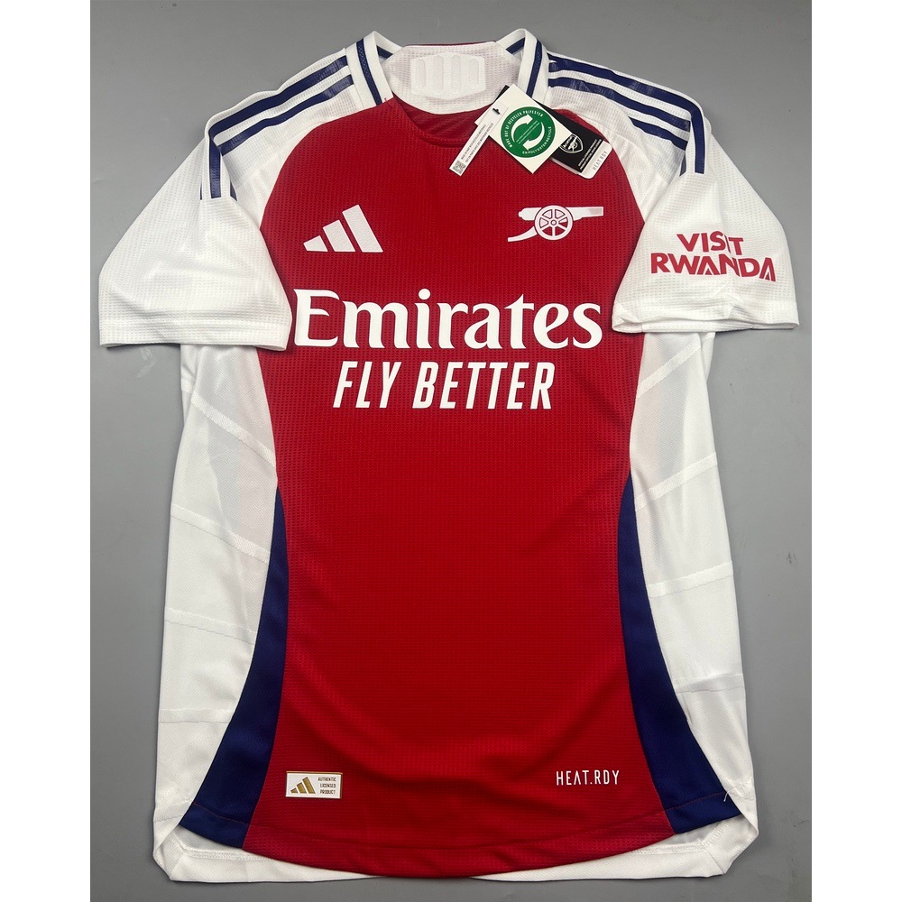 Pelle Jersey Arsenal Home 2024-25 Player 2024 Best Grade Woven Fabric ...