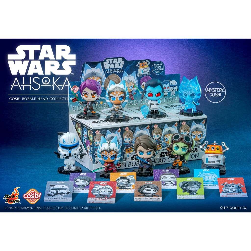 Cosbaby Ahsoka Cosmo Bobble-Head Collection CBX160 (series1) Movie ...