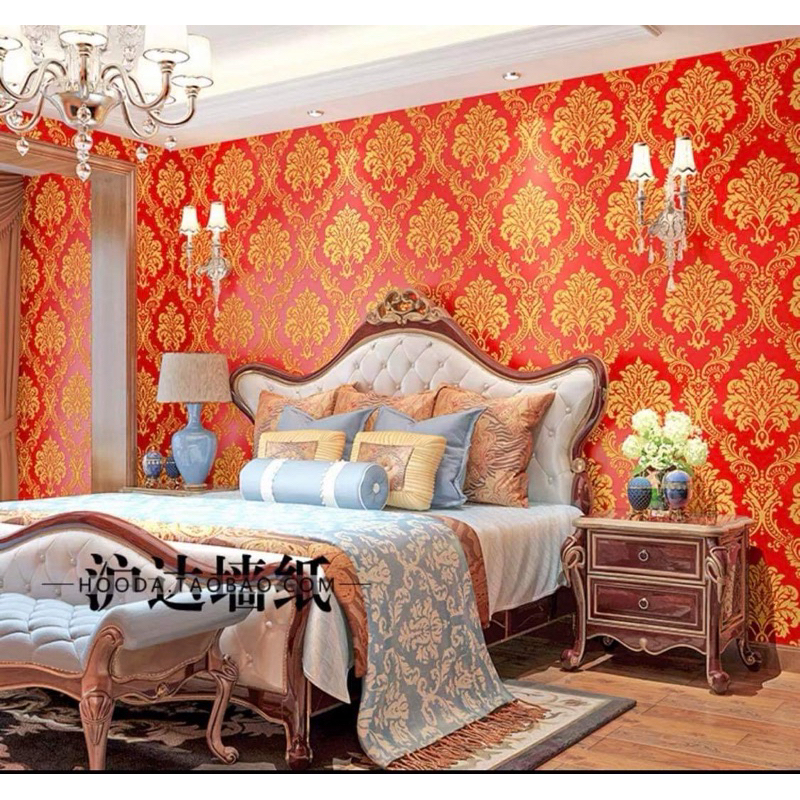 Thai Pattern Wallpaper Grade Aaa Width 53 Cm Length 60 Meters Thick ...