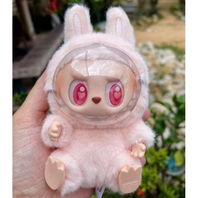 Labubu V.1 Mask And V.2 >> New Model Black Face Not Stuck In The Nose ...