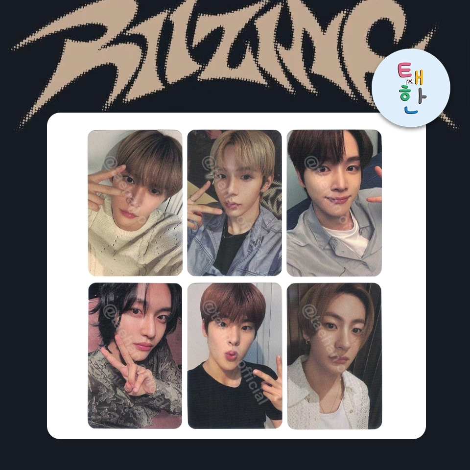 SHOPEE LIVE [RIIZE] Album 1st Mini EVENT Cards [RIIZING] (MMT PHOTOCARD ...