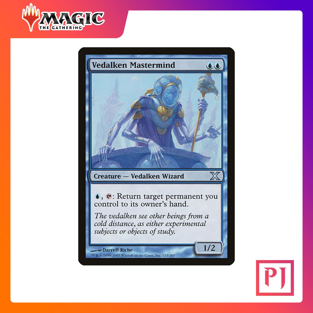[MTG] Vedalken Mastermind [10E] [BLUE] [UNCOM] [NORMAL] [ENG] (Magic ...