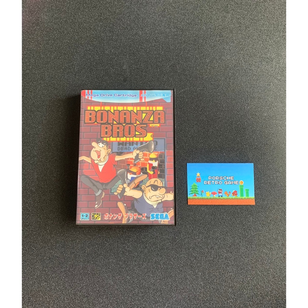 Bonanza Bros Sega Mega Drive Japan | Shopee Malaysia
