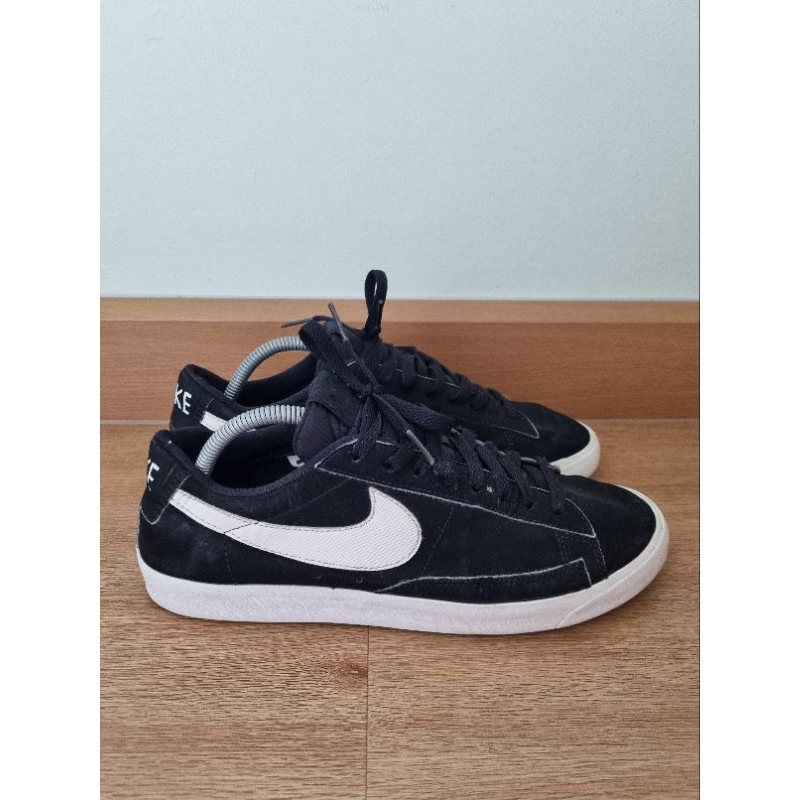 Nike Bran Sneakers Work Black White Logo 2nd Hand | Shopee Malaysia
