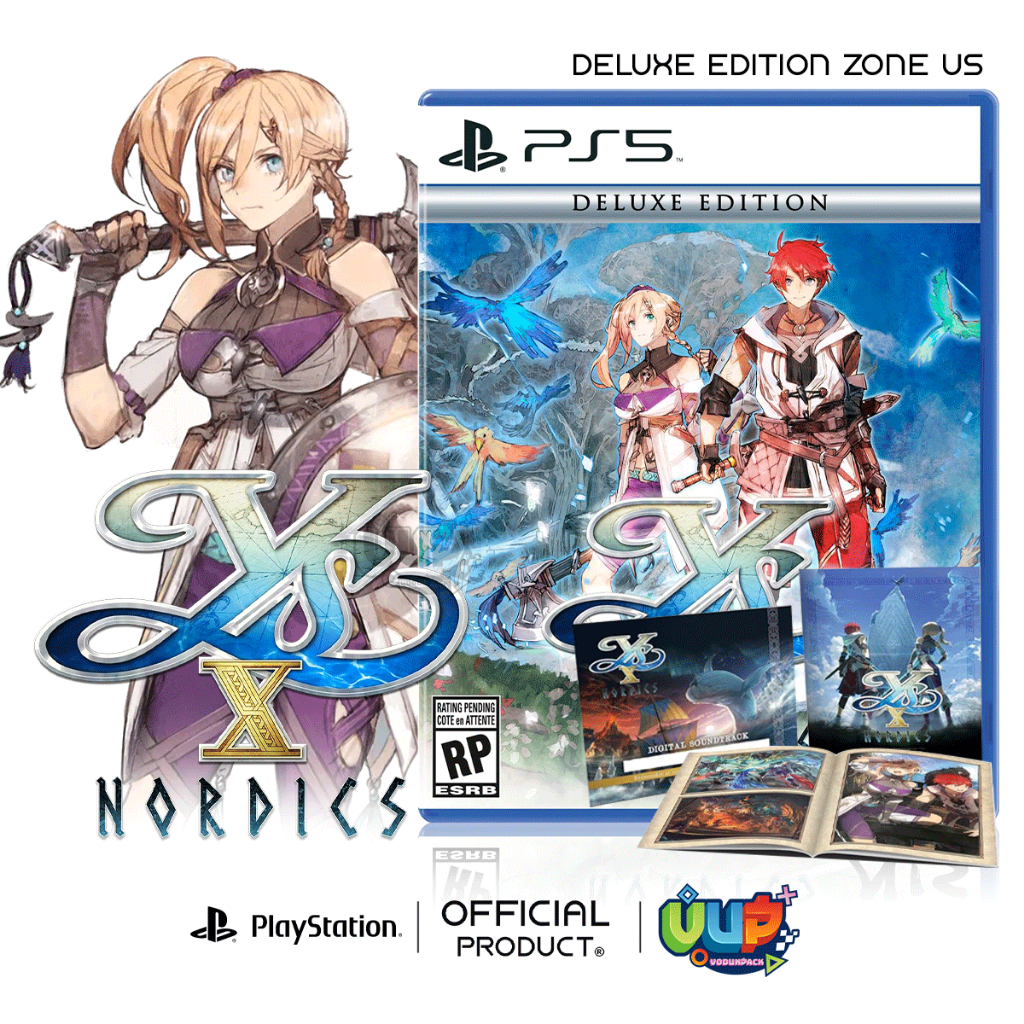 PS5: YS X: Nordics-Deluxe Edition Zone US Game Disc playstation 5 10 | Shopee Malaysia