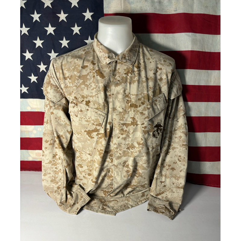 American Military Shirt 2nd Hand: USMC: Digital Desert Size M/R Chest 45 Inches: Real Product ...