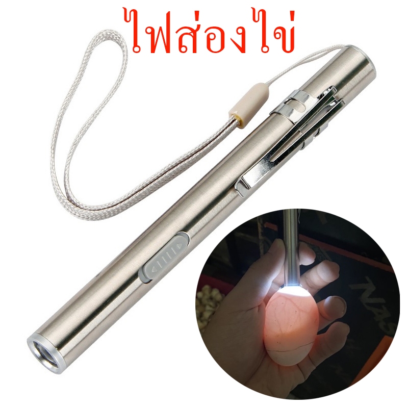 Egg Lamp Flashlight Check Torch Chicken Duck Bird Bright LED Light Leg ...