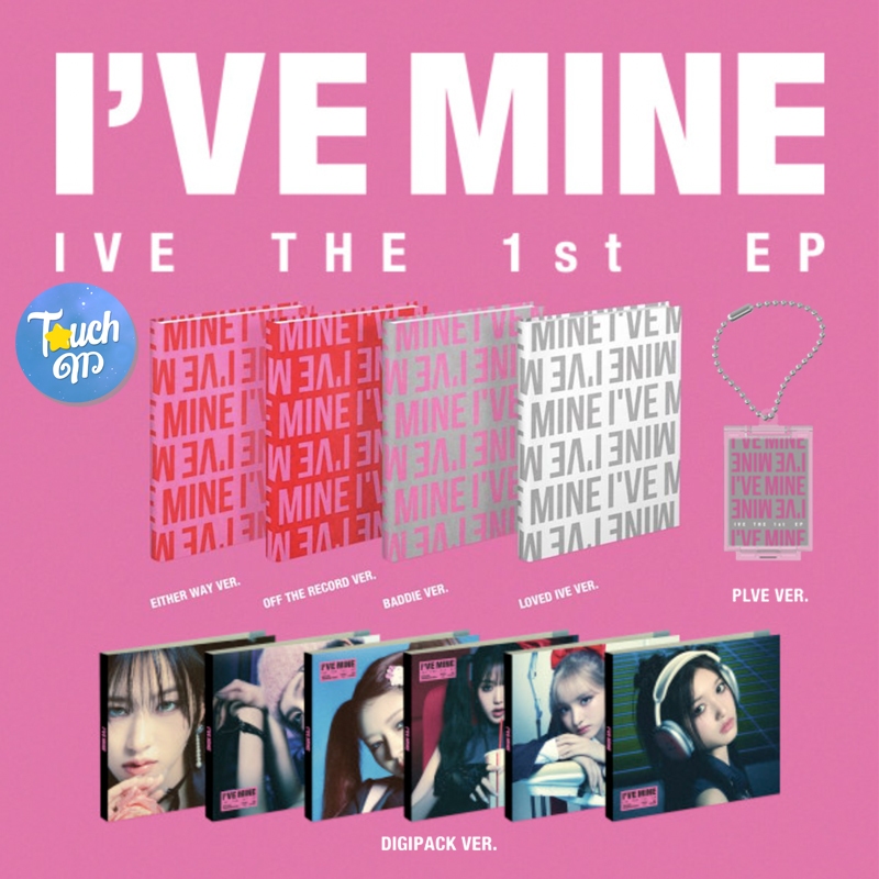 IVE-THE 1st EP [I'VE MINE] Photobook ver. | LOVED Plve Digipack | Shopee Malaysia