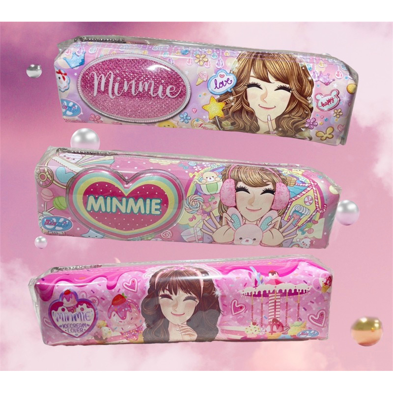 Minmie Cute Pencil Bag Strong Durable Waterproof Real Copyright ...
