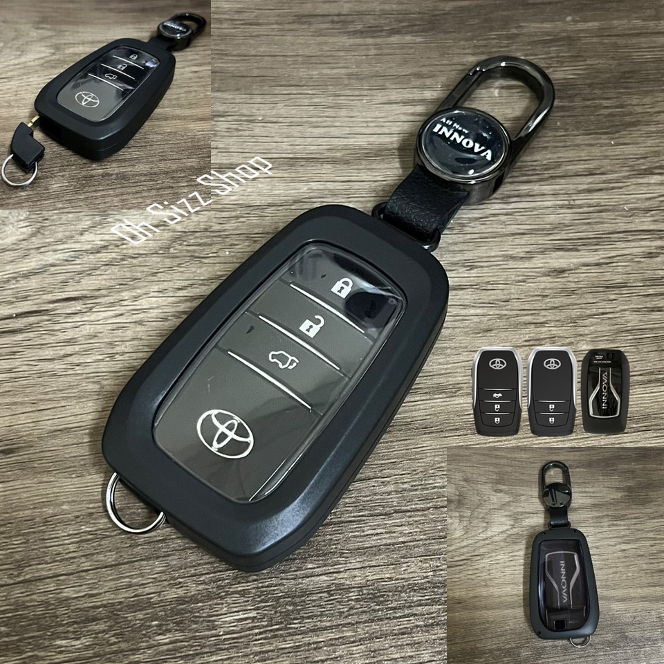 Toyota Innova Zenix 2023 Car Remote Case 2-Layer Type Removable Key In ...