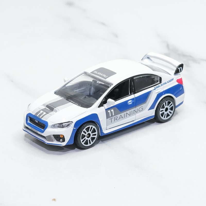 Majorette Subaru WRX STI White Model. | Shopee Malaysia