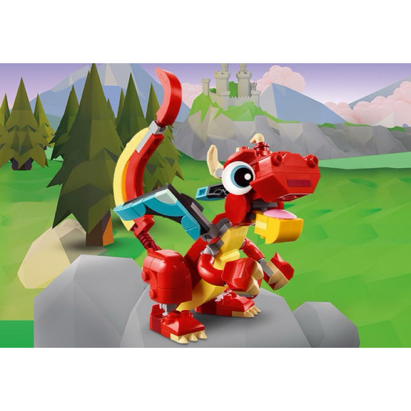 LEGO 31145 Red Dragon | Shopee Malaysia