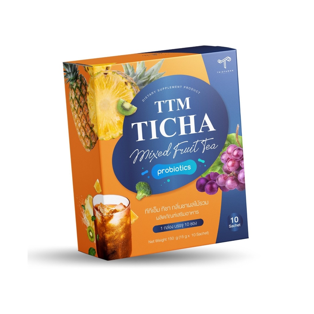 Tisha TTM Mixed Fruit Tea Contains 10 Sachets. | Shopee Malaysia