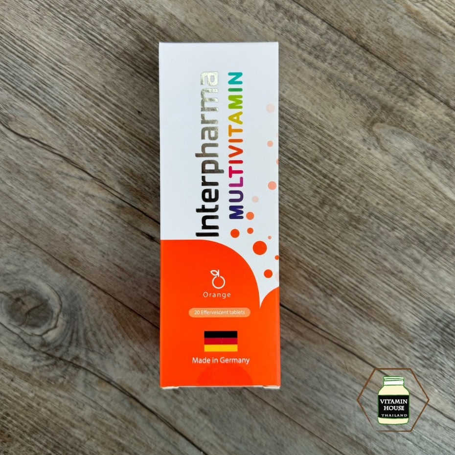 Interpharma Multivitamin Effervescent Tablets Multivitamins Orange ...