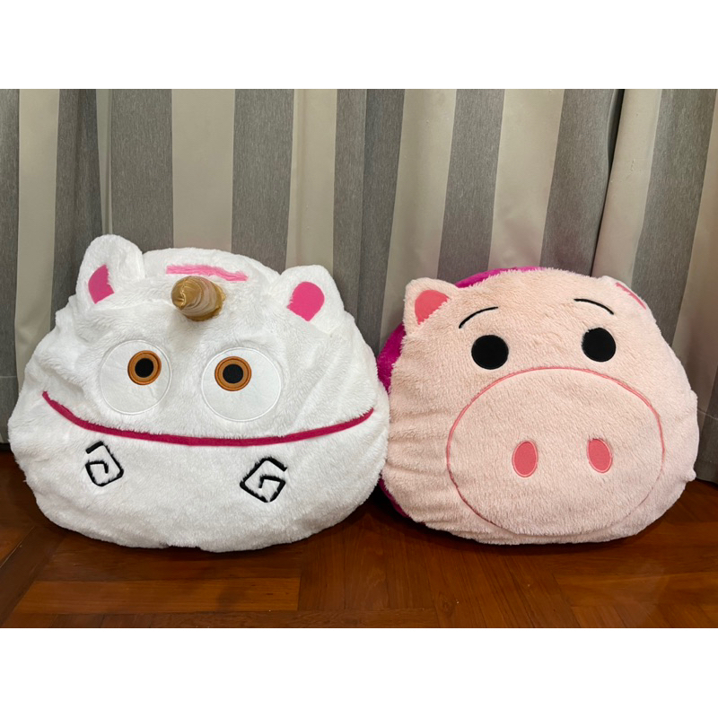 Fuffly Minion Hamm Toy Story Face Cushion Horse Pillow Ham Pig Large ...