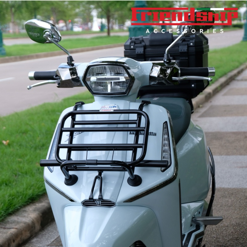 Front Rack With Light Bar Lambretta X300 X250 X200 | Shopee Malaysia