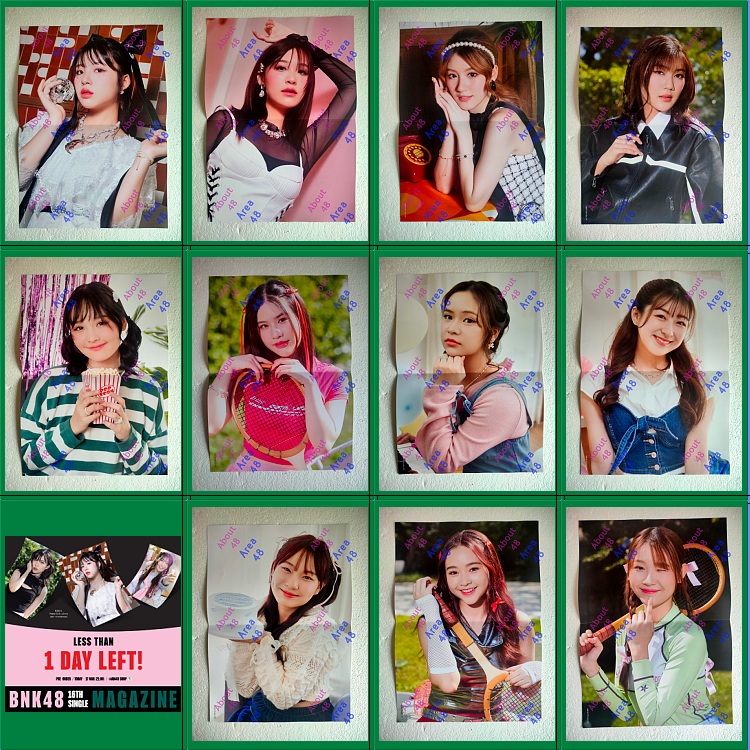 GE4 Poster Magazine (2/2) CGM48 Shampoo Angel Min Jing Cgm BNK48 Bnk GE 2023 Folding | Shopee ...