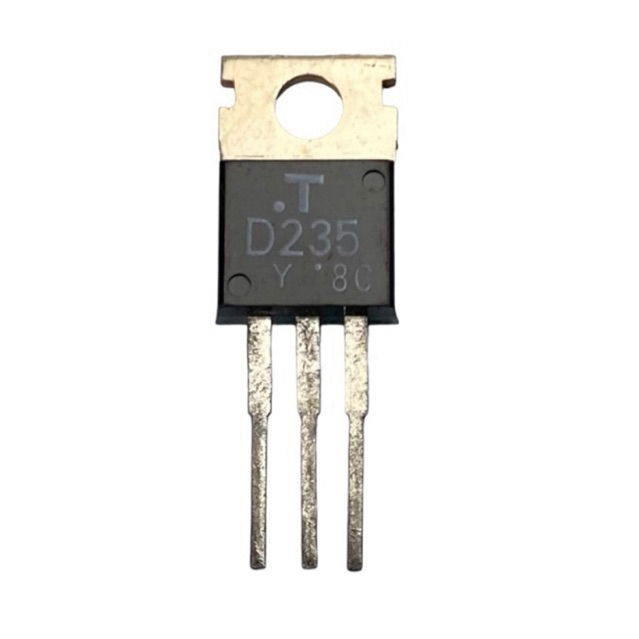 D235 2sd235 Si Npn Transistor To 220 Reinforced 2sb435 Toshiba 2pcs