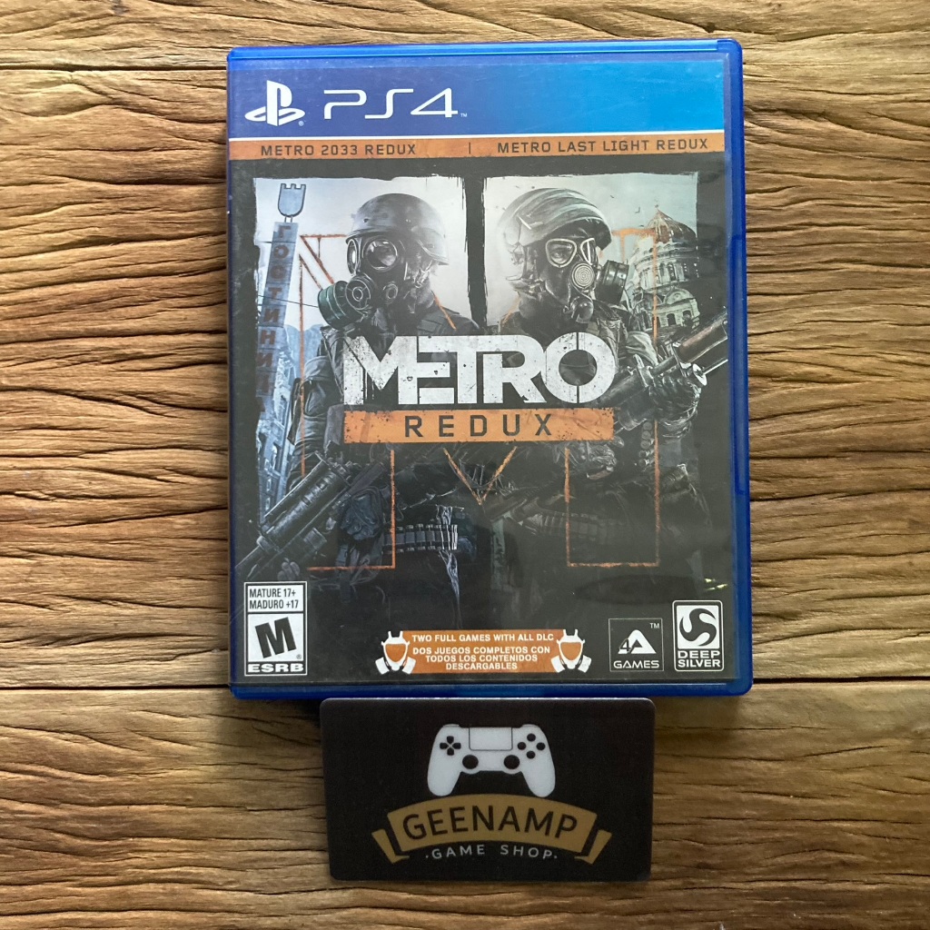 PS4 [2nd Hand] METRO REDUX (R1/US) (EN) 2003 LAST LIGHT METROREDUX ...