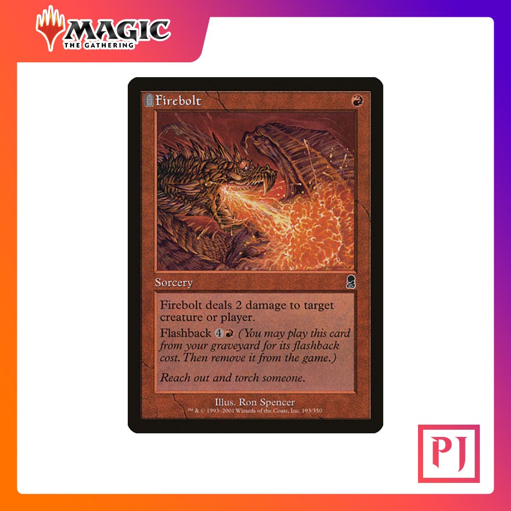 [MTG] Firebolt [ONS] [RED] [COMMON] [NORMAL] [ENG] (Magic Card/Magic ...