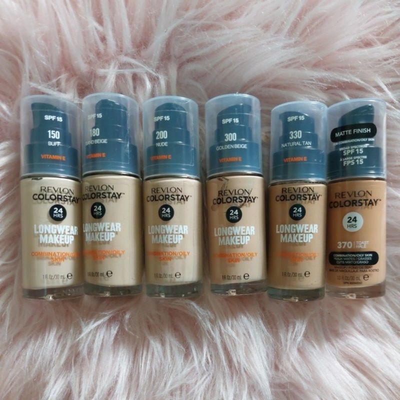 REVLON COLORSTAY Foundation On MAKEUP SPF15 (30 ml) | Shopee Malaysia
