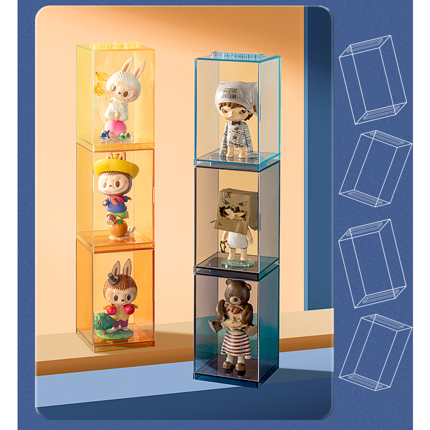 Single Model Display Case POP MART Box 3-in-1 Set | Shopee Malaysia