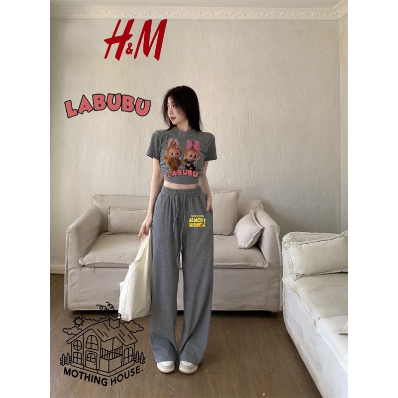 Labubu Double Ear Crop Set Take Video While Opening The Parcel Box To ...