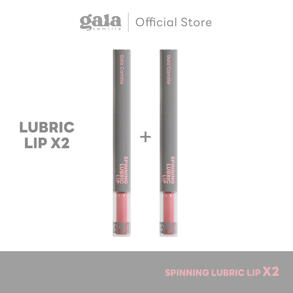 (Twin Pack) Disposable Lip Tint Gala Camille Spinning Lubric 1.8 g ...