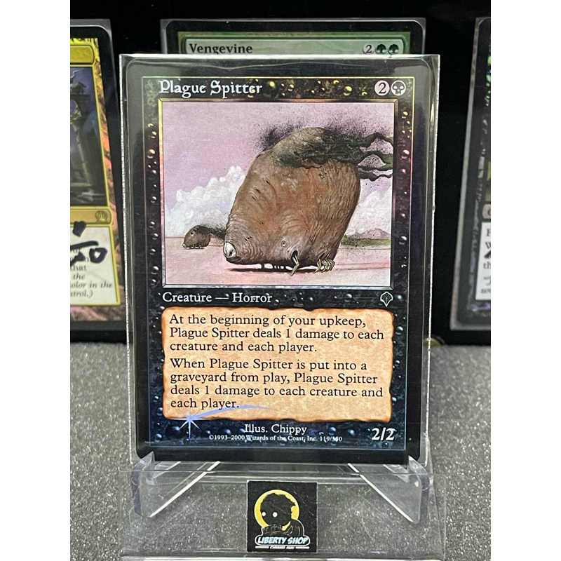 (MTG)(Invasion)(Foil) Plague Spitter (EX) | Shopee Malaysia