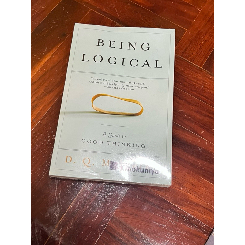 Forward Book Being Logical: a guide to good thinking | Shopee Malaysia