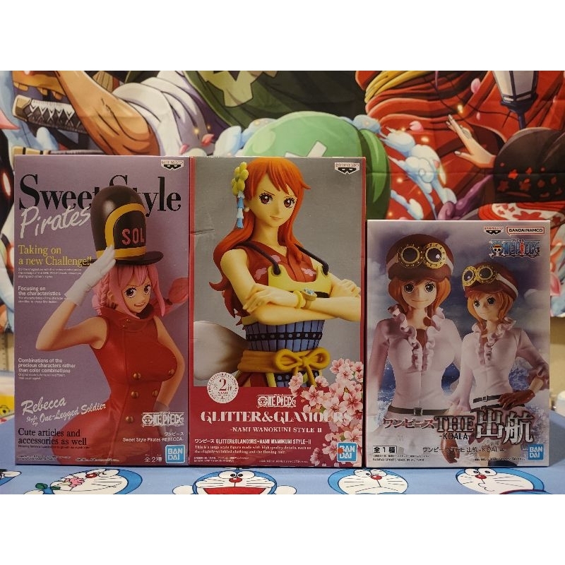 1st Hand Goods Japan Licensed One Piece Girls Figure-Rebecca/GG Nami ...