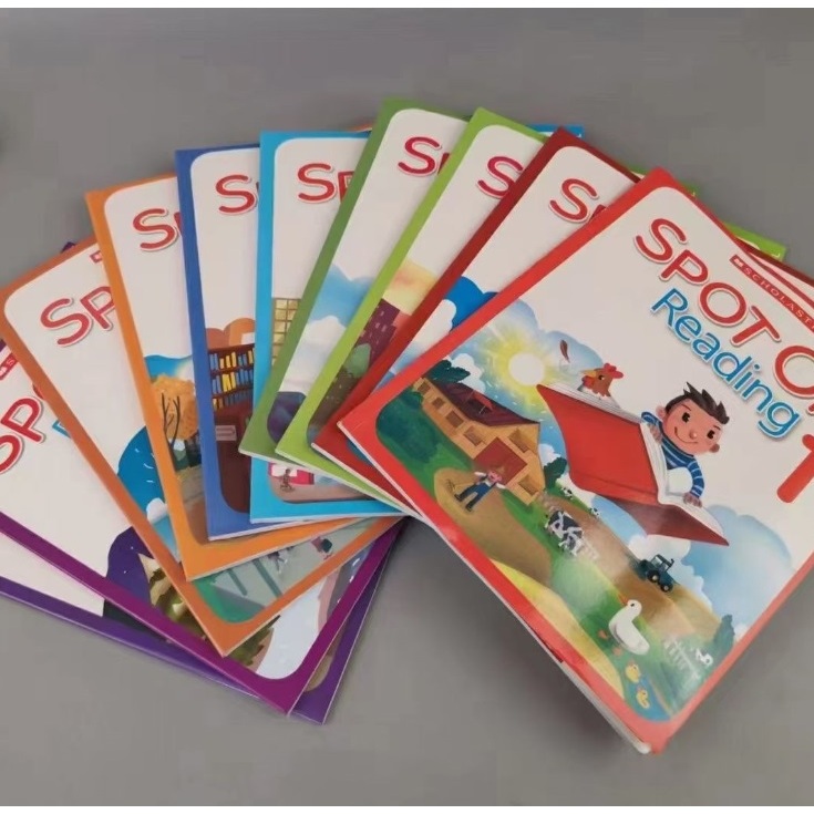 Scholastic Spot on Reading 10 Books Exercises For Appreciate ...