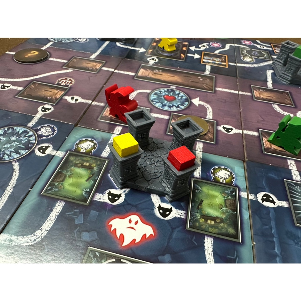 [Plastic] Clank Catacombs Boardgame: 3D Wayshrine-Token Upgrade Kit For ...