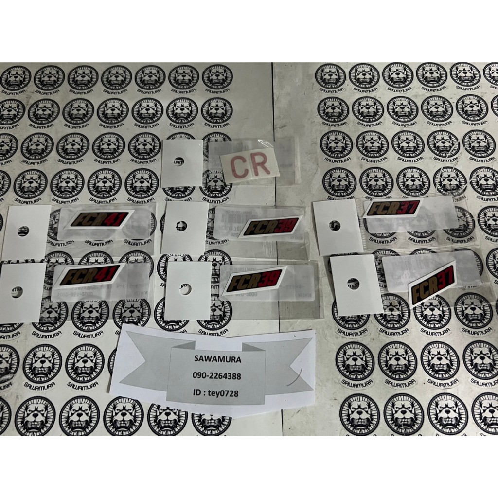 FRC & CR Sticker FCR37 FCR39 FCR41 | Shopee Malaysia