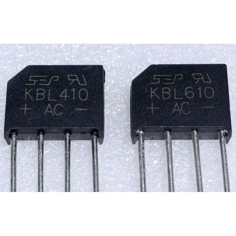 Diode Bridge KBL410 KBL610 Single-Phase Silicon Rectifier | Shopee Malaysia