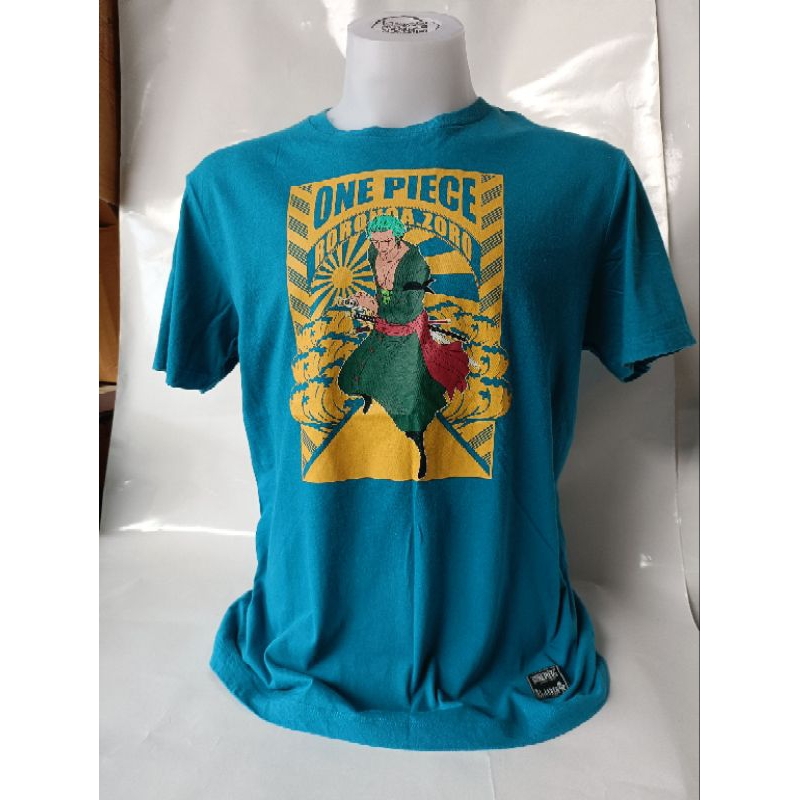 Vintage T-Shirt Cartoon Pattern ONE PIECE ZORO Chest 42 "Length 26 ...