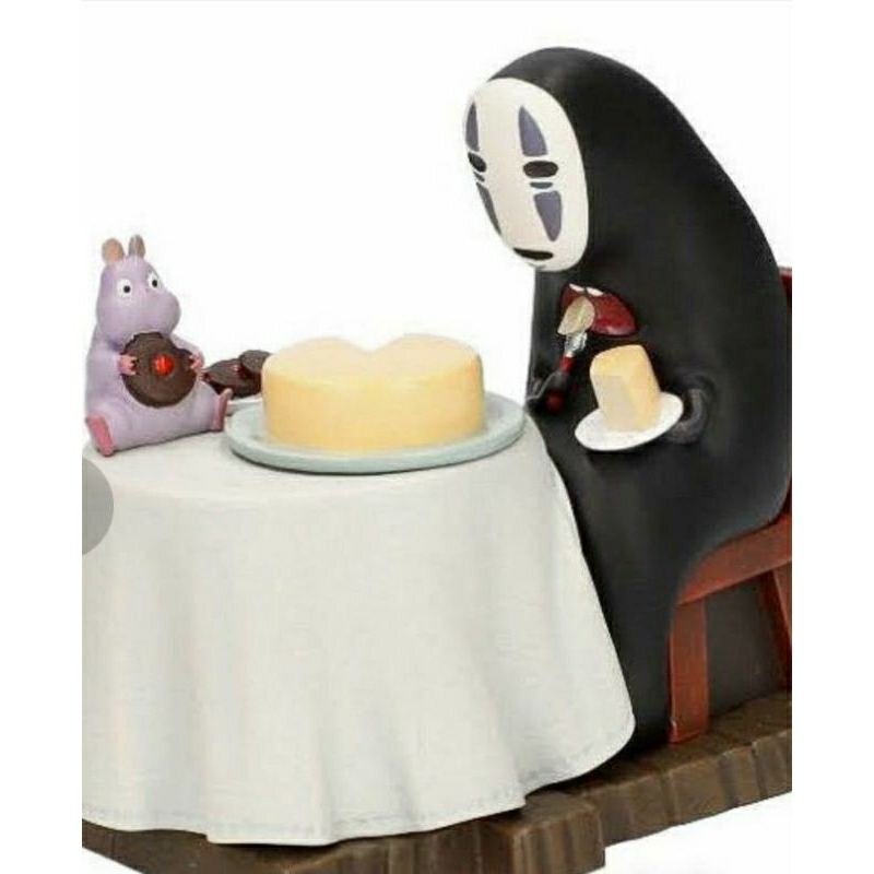 New Ghibli Spirited Away kaonashi Noface resin Box Spirit Ghost Without ...