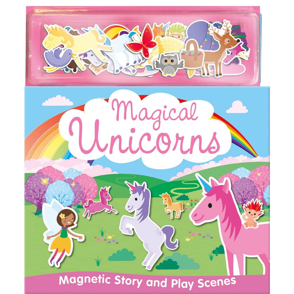 Magical Unicorns Magnetic Story and Play Scenes Children book Magnet ...