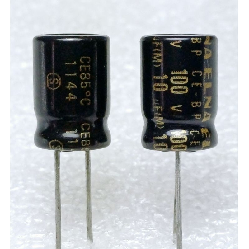 Elna CE-bp 10uf 100v capacitor bipolar Collector bp Biopolar Without ...