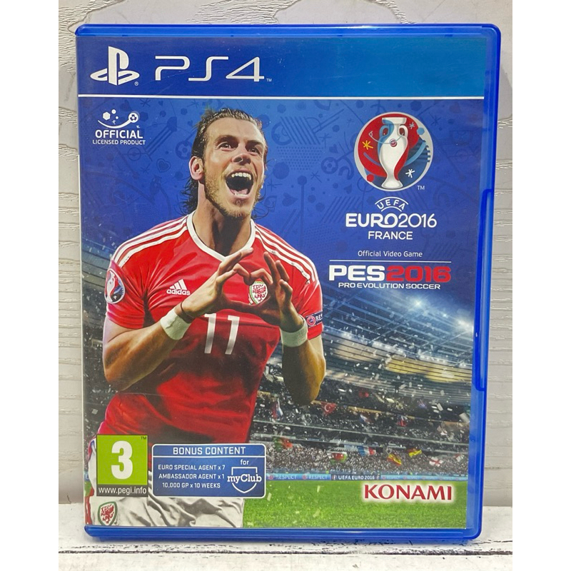 Original Disc [PS4] [English] UEFA EURO 2016: Pro Evolution Soccer ...