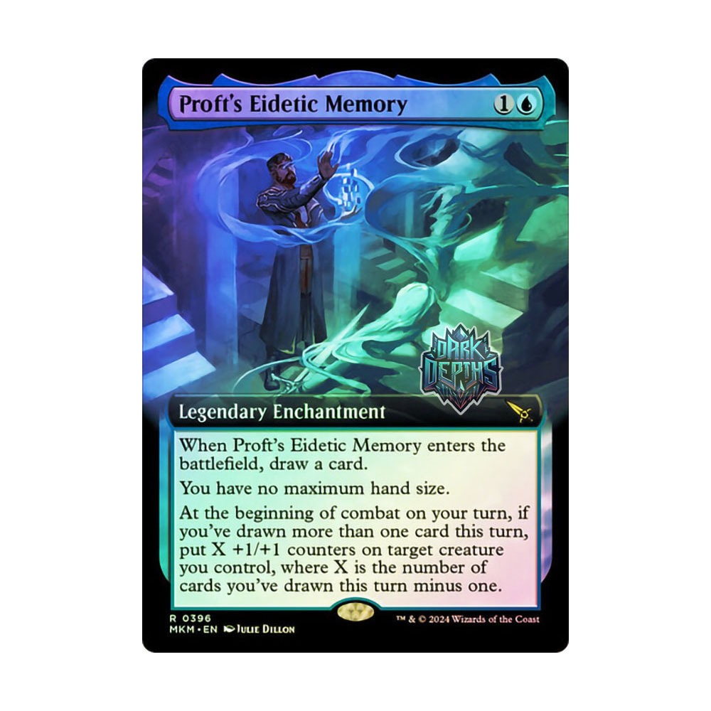 [MTG] Proft's Eidetic Memory [BLUE] [ENCHANTMENT] [R] [MKM]-Magic the ...